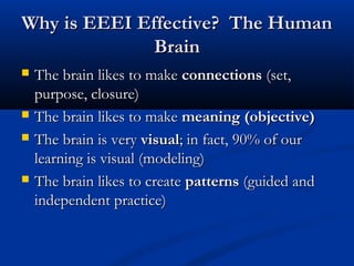 Essential elements of effective instruction ppt | PPT