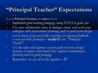 Essential elements of effective instruction ppt | PPT