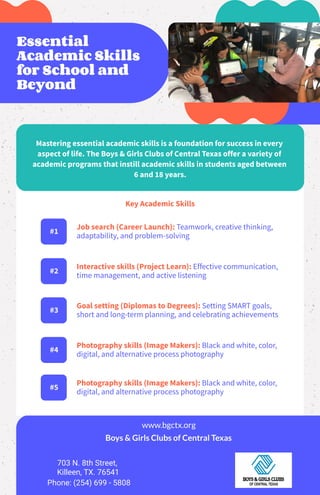 Essential Academic Skills for School and Beyond | PDF