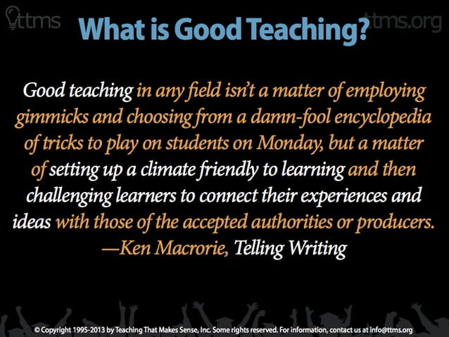 Essential Elements of Effective Education | PPT