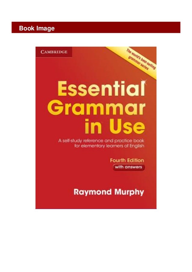 Essential Grammar In Use