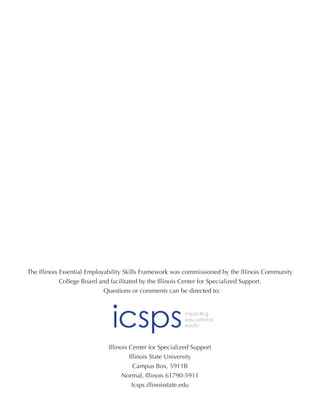 Essential Employability Skills Framework | PDF