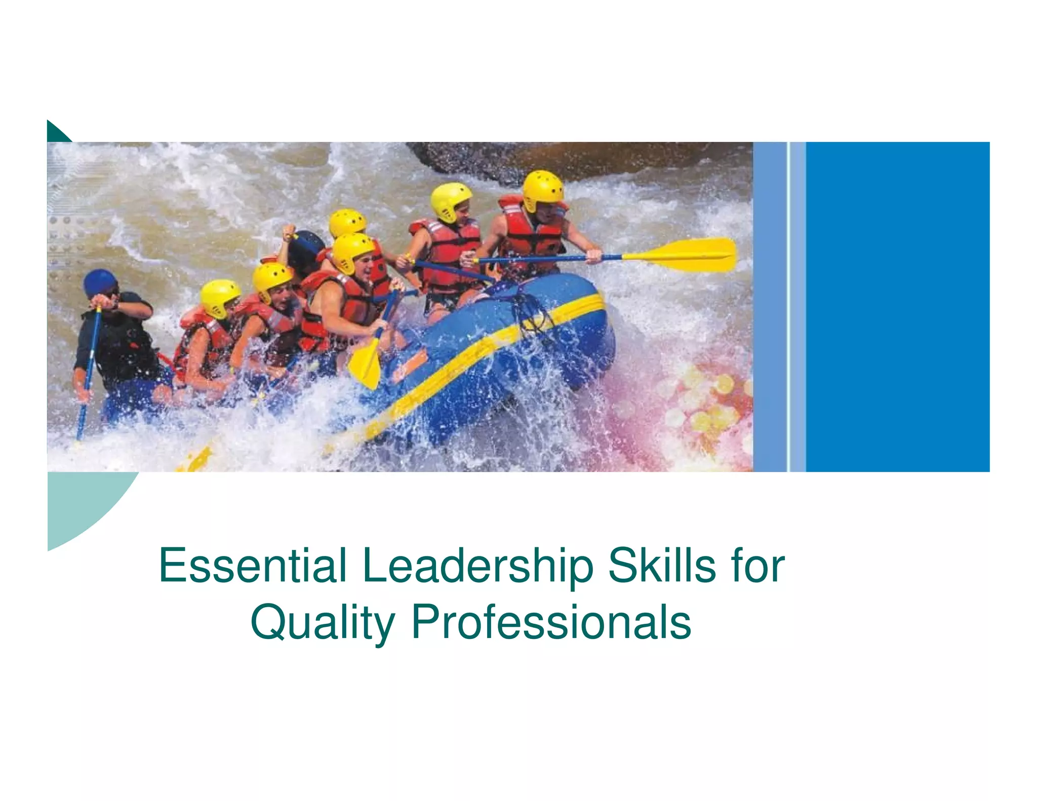 Essential Leadership Skills | PPT