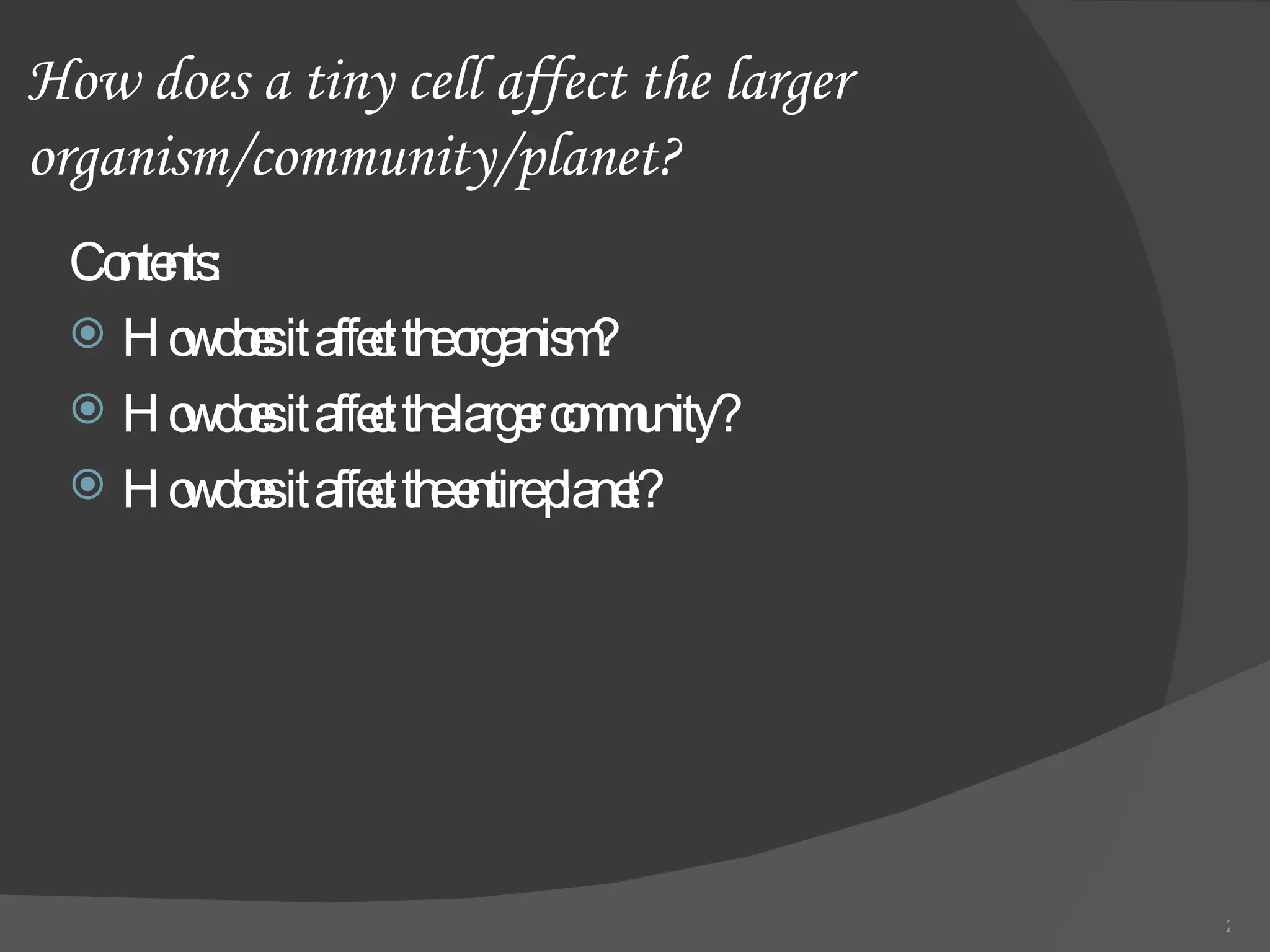 Josh Science Essential Question 3 | PPT