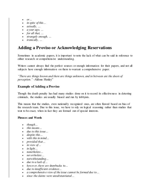 Essential academic writing examples and phrases