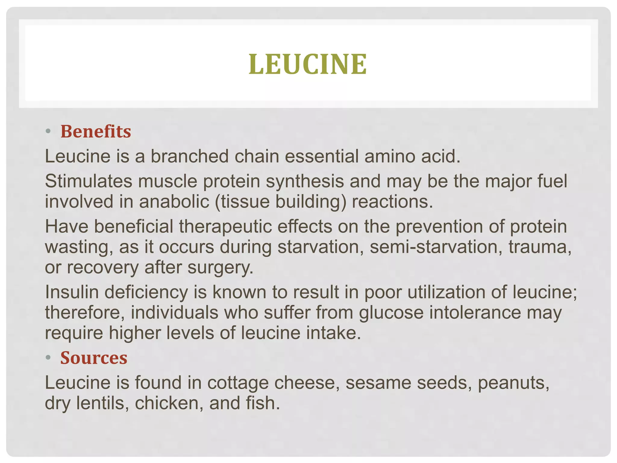 Essential amino acid | PPTX