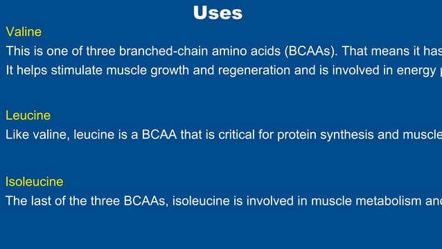 Essential amino acids - Biochemistry………. | PPTX | Endocrine and ...