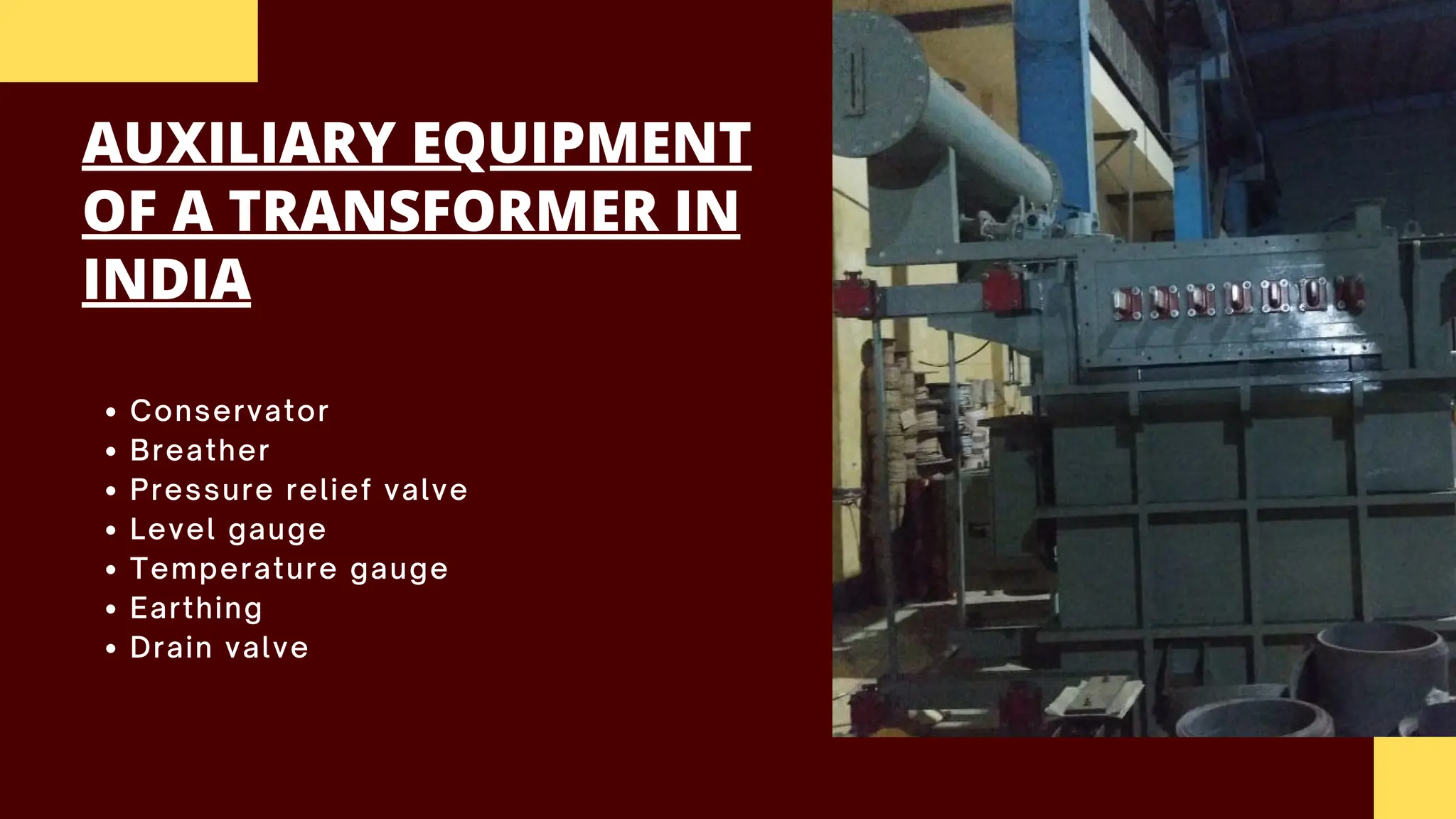 Essential Auxiliary Equipment for Transformers in India.pdf