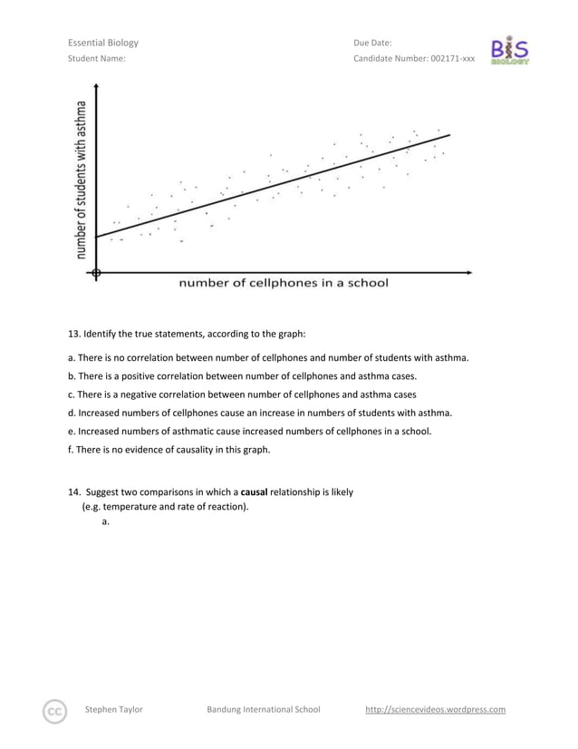 Essential biology 01 statistical analysis | PDF