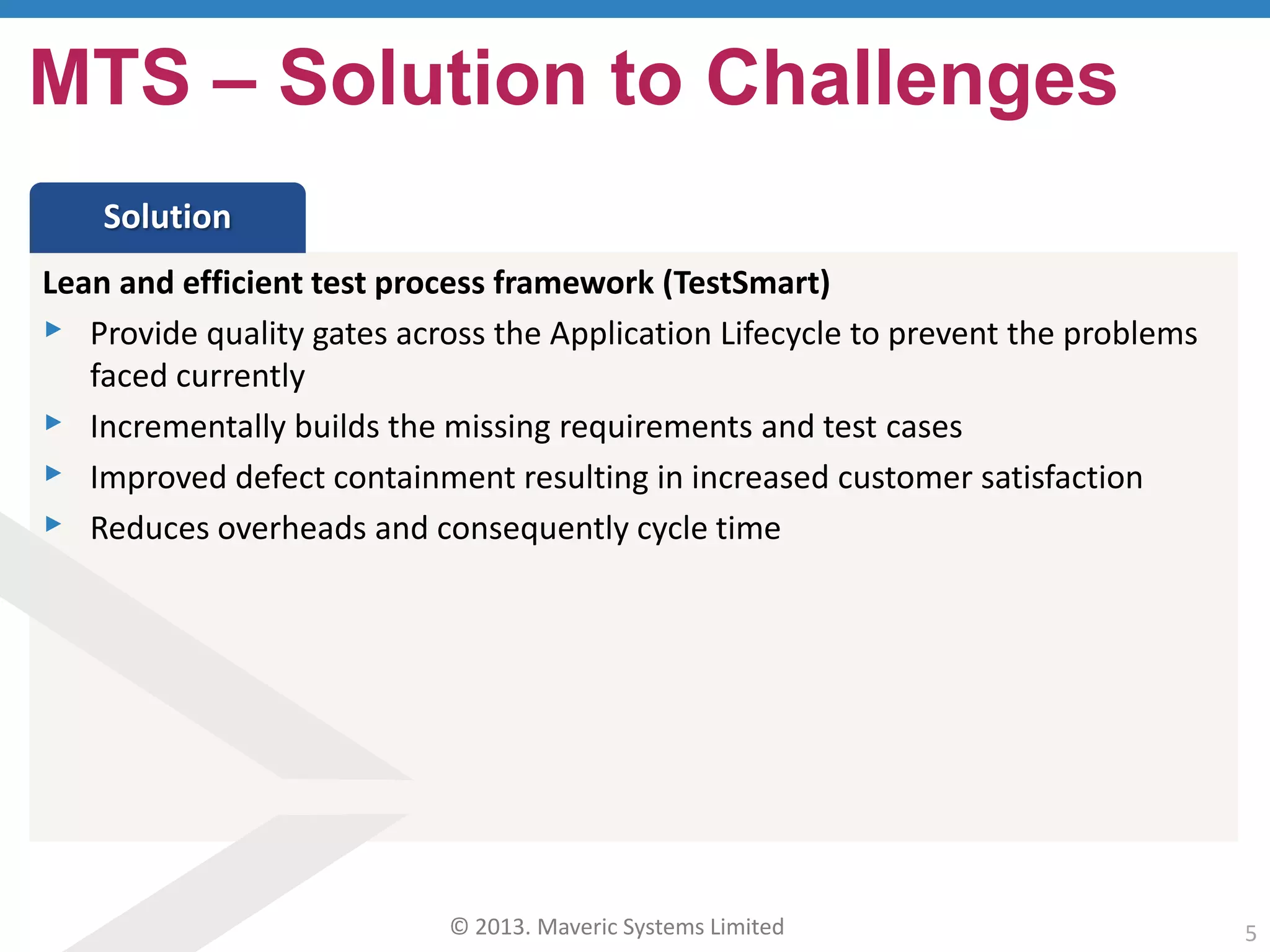 Essential building blocks of a lean and efficient test process | PPT