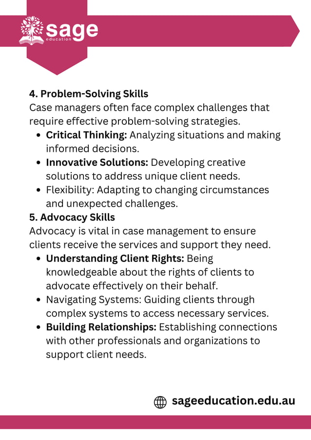 Essential Case Management Skills for Professionals | PDF