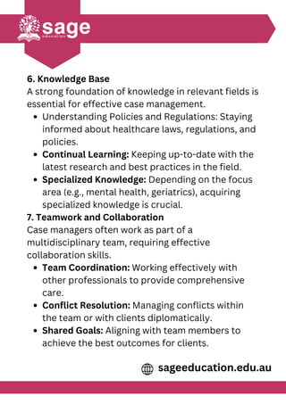 Essential Case Management Skills for Professionals | PDF