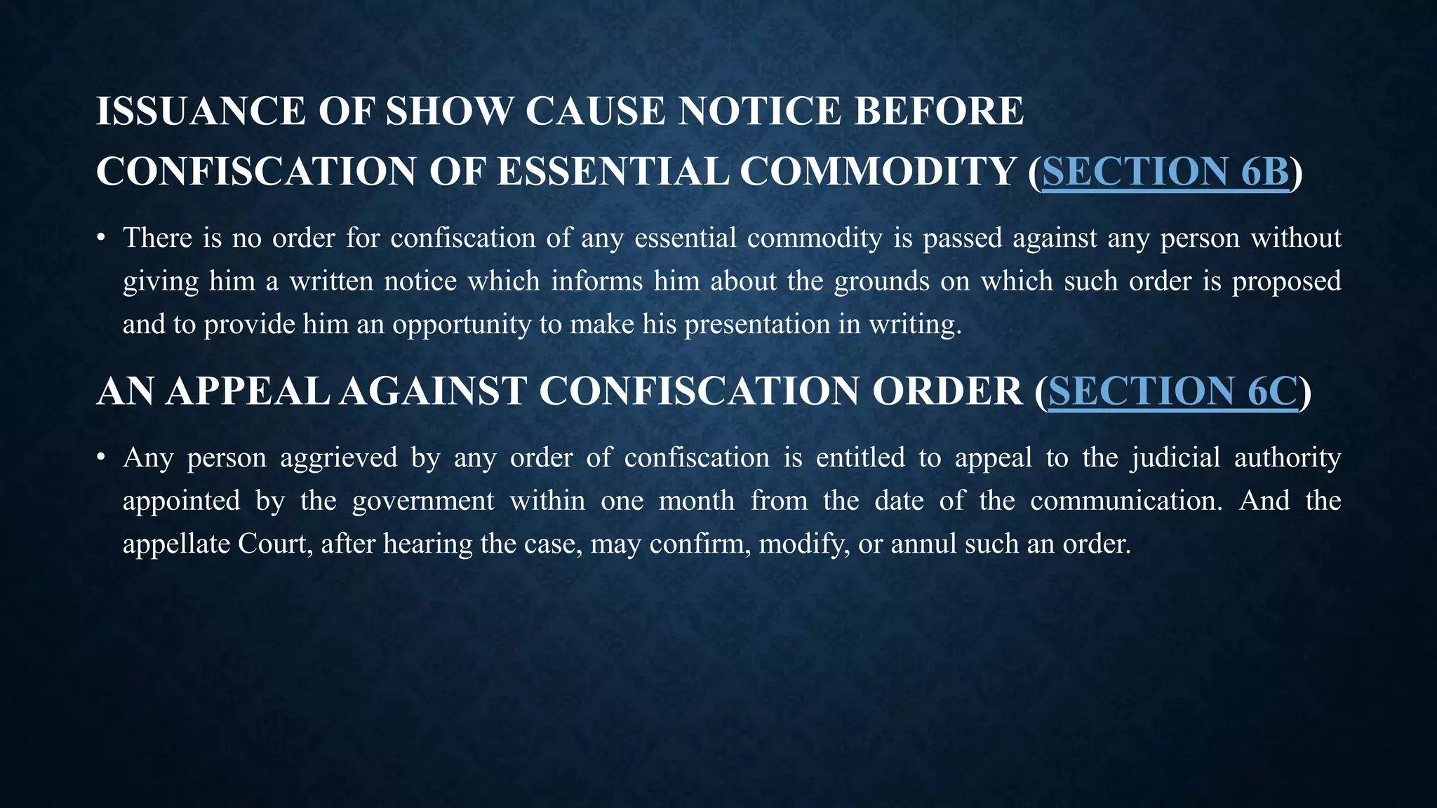 Essential commodities act, 1955 | PPTX