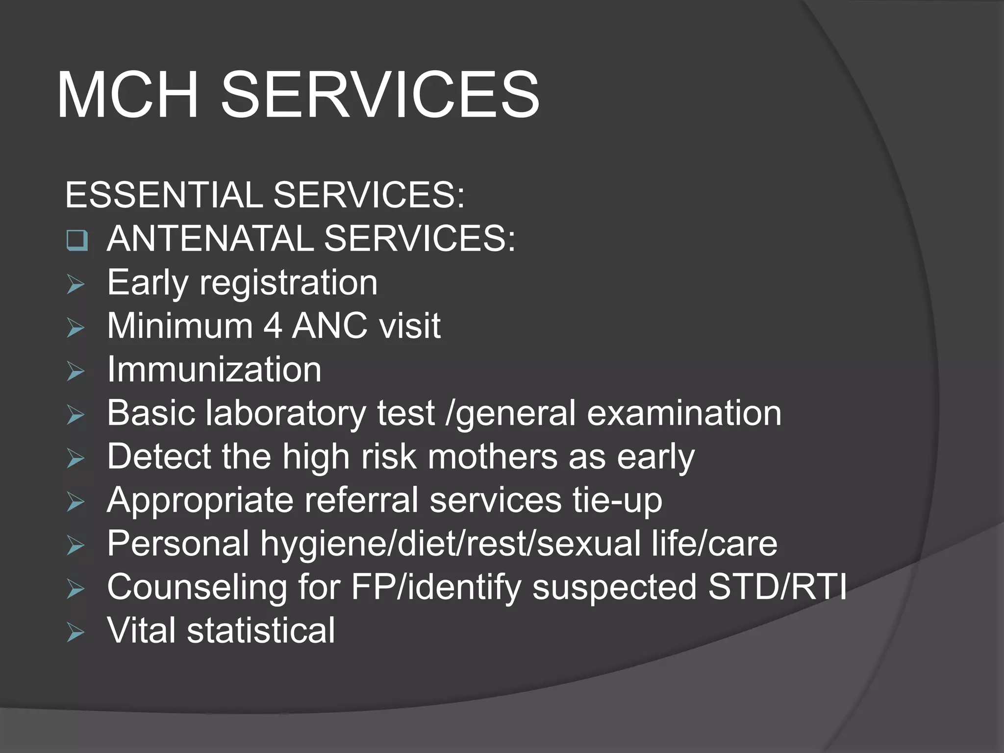 Essential community health service | PPTX