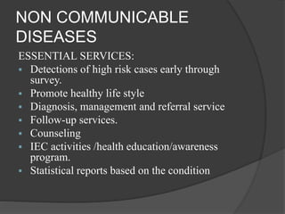 Essential community health service | PPTX