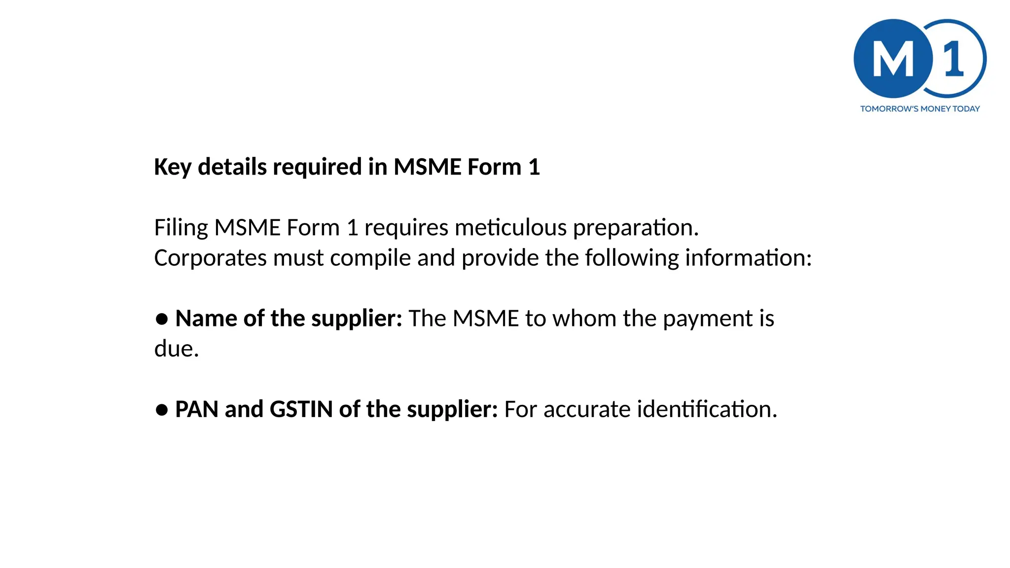 Essential Compliance for MSME Form 1- Avoid Pitfalls and Strengthen ...