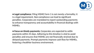 Essential Compliance for MSME Form 1- Avoid Pitfalls and Strengthen ...