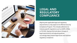 Essential Components Of An Effective Security Compliance Program | PPT