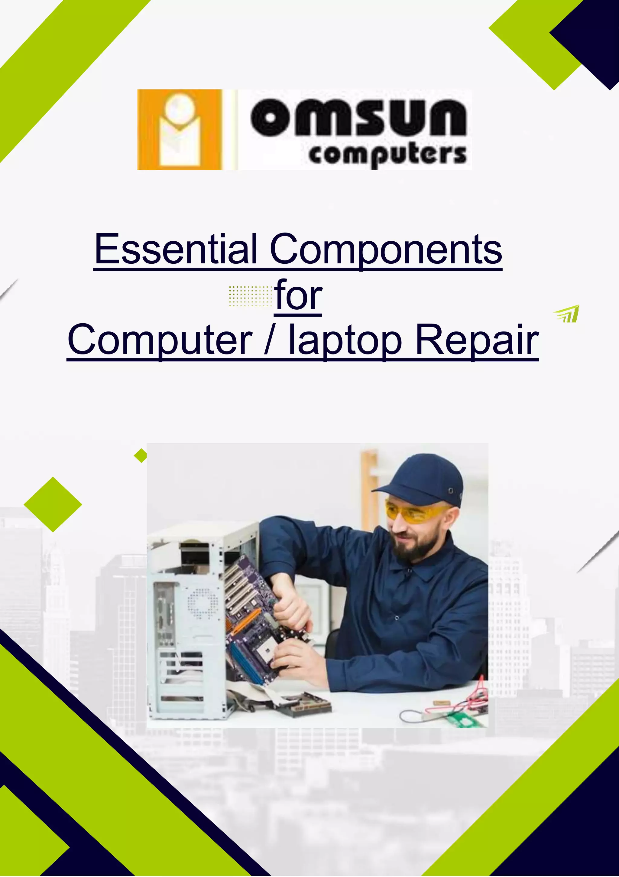 Essential Components for Computer Repair PPT.pptx