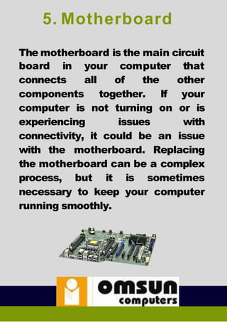 Essential Components for Computer Repair PPT.pptx