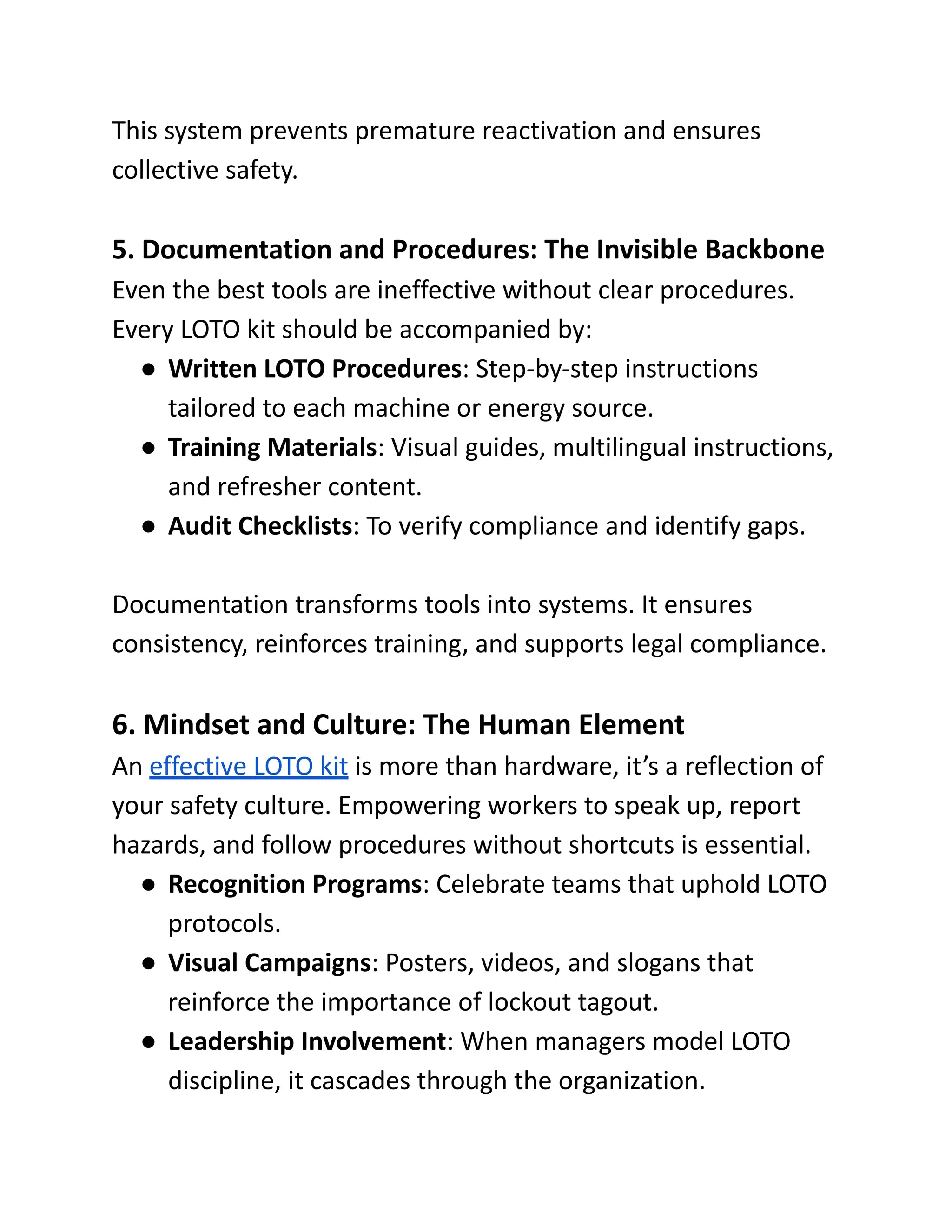Essential Components of an Effective LOTO Kit_ Ensuring Workplace ...
