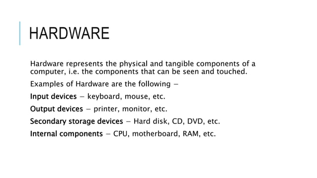 ESSENTIAL COMPONENTS OF COMPUTERS(UNIT 2) | PPTX