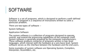 ESSENTIAL COMPONENTS OF COMPUTERS(UNIT 2) | PPTX