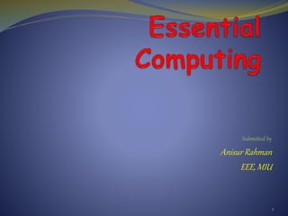 Essential computing | PPT
