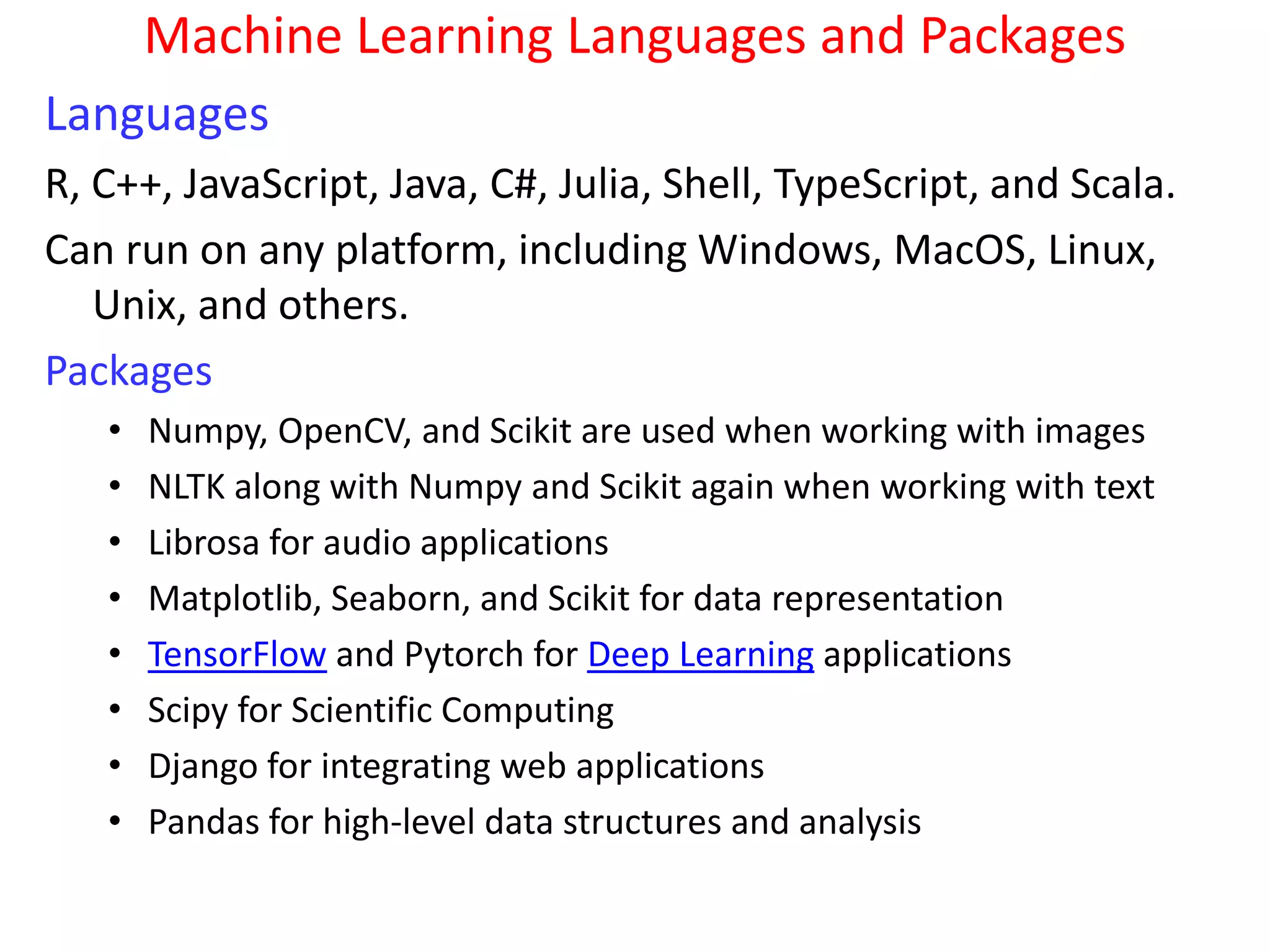Essential concepts for machine learning | PDF