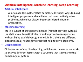 Essential concepts for machine learning | PDF