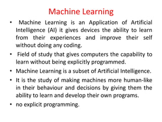 Essential concepts for machine learning | PDF | Artificial Intelligence ...