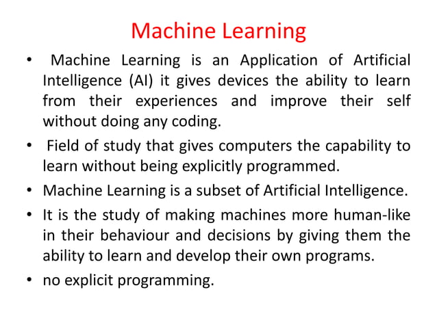 Essential concepts for machine learning | PDF | Artificial Intelligence | Technology & Computing
