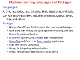 Essential concepts for machine learning | PDF