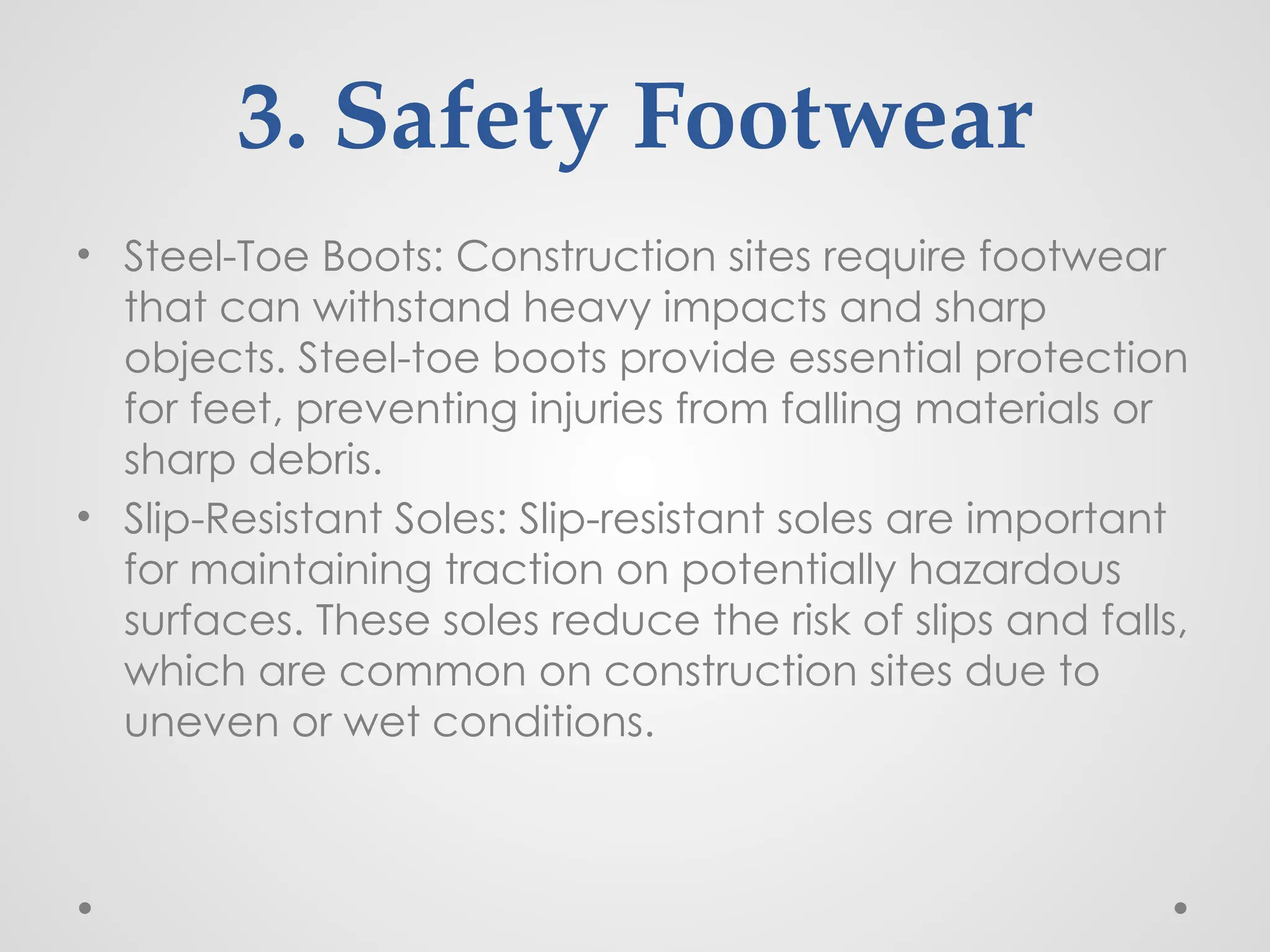 Essential Construction Safety US Standard Products for Every Job Site | PPT