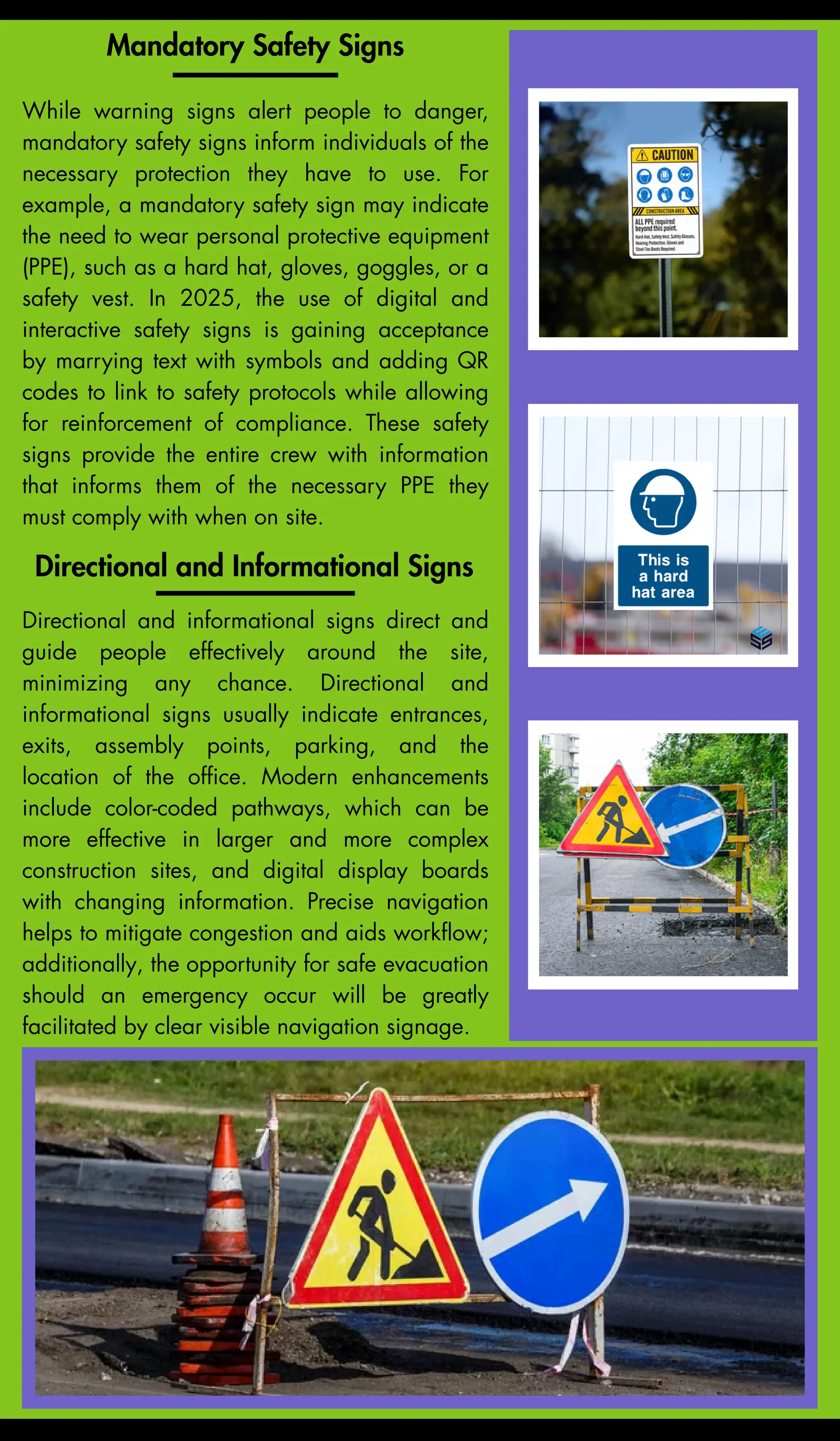 Essential Construction Signs Every Site Must Have in 2025 | PDF