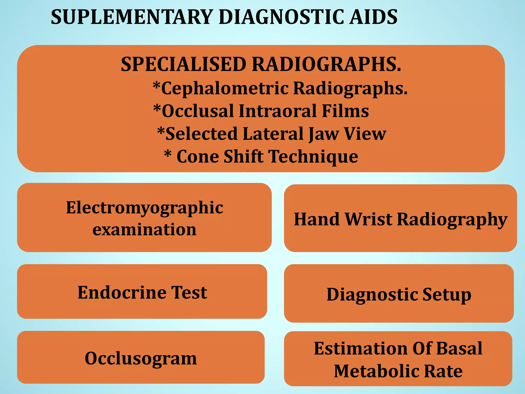 Essential diagnostic aids in orthodontics | PPTX