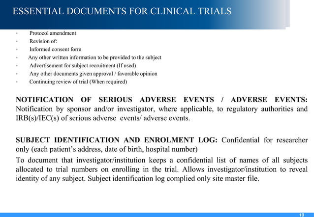 Essential documents | PPTX | Medical Tests | Medical Health