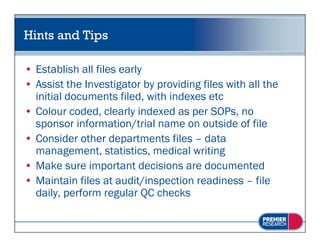 Essential documents and_managing_trial_files | PDF