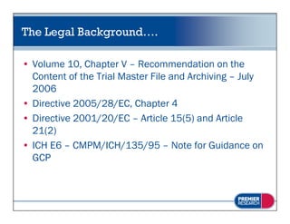 Essential documents and_managing_trial_files | PDF