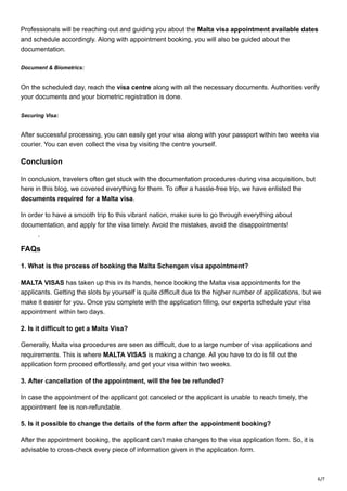 Essential Documents Required for a Malta visa.pdf