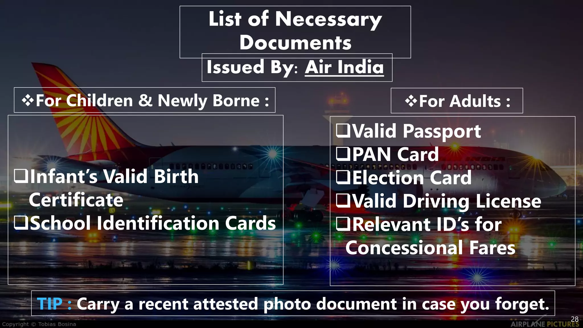 Essential documents to travel | PPTX