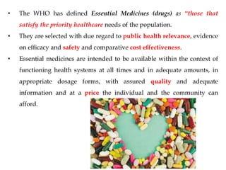Essential Drug Concept | PDF