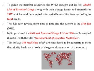 Essential Drug Concept | PDF