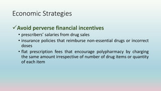 Essential drug concept and rational use of medicines | PPTX