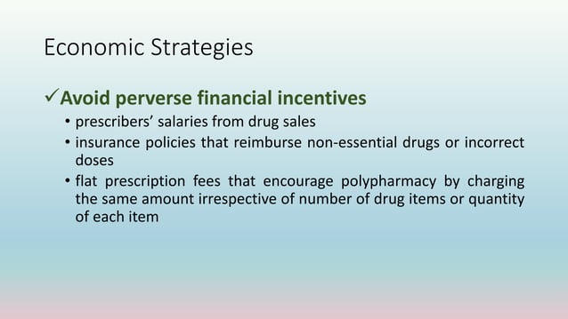 Essential drug concept and rational use of medicines | PPTX