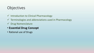 Essential drug concept and rational use of medicines | PPTX