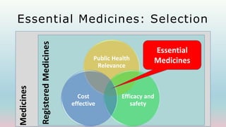 Essential drug concept and rational use of medicines | PPTX