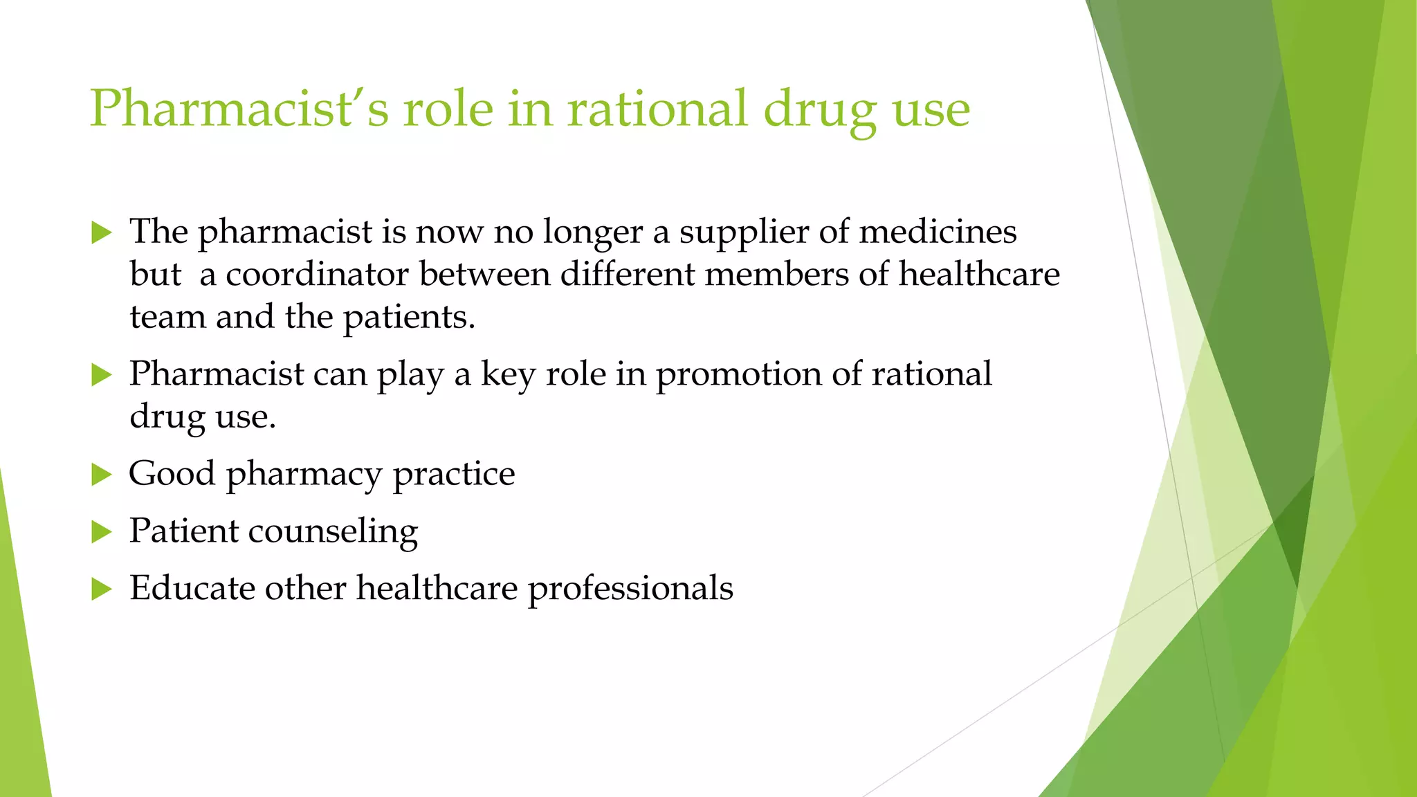 Essential drug concept & Rational drug use.pptx