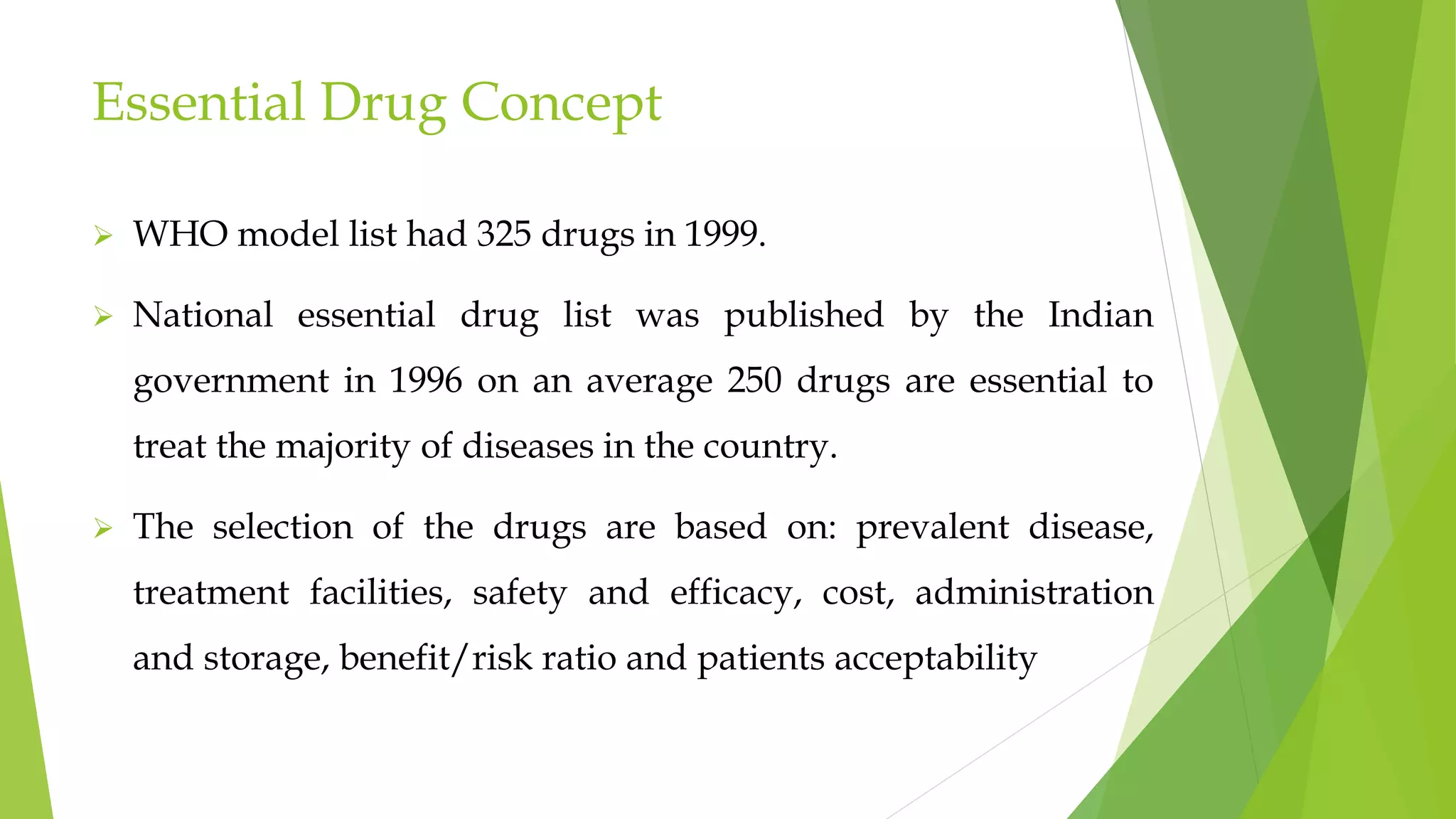 Essential drug concept & Rational drug use.pptx