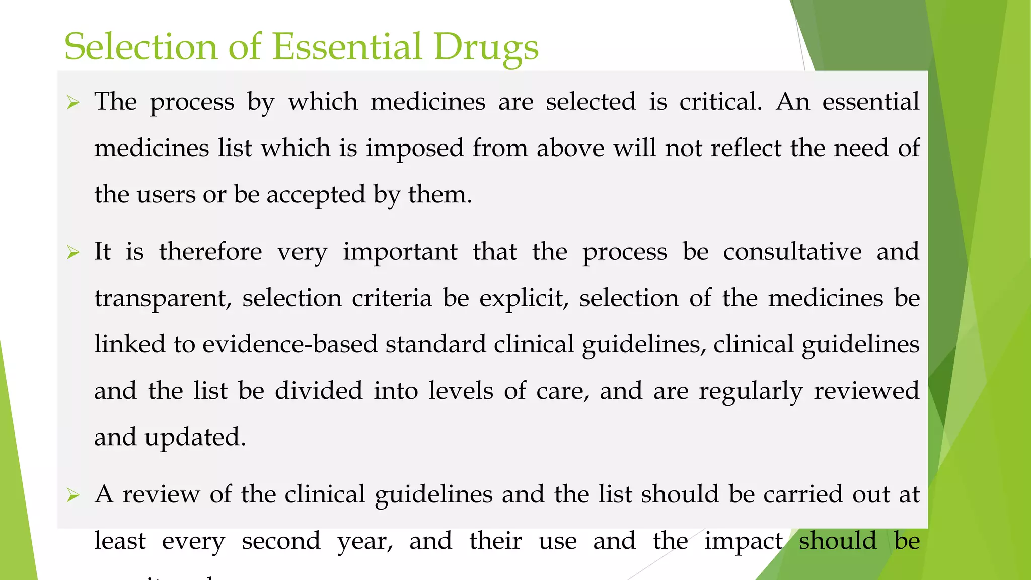 Essential drug concept & Rational drug use.pptx